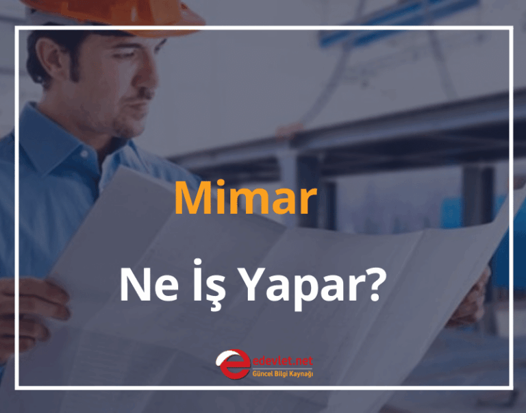 Mimar Ne İş Yapar, Nasıl Olunur? 2024 Ne Kadar Maaş Alır? - eDevlet.net